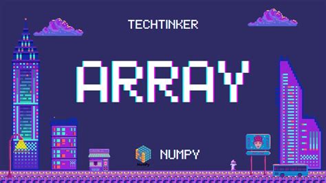 03 Belajar Numpy Di Python Array Youtube