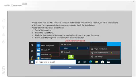 Problems With Installing Msi Center Pro App Msi Global English Forum