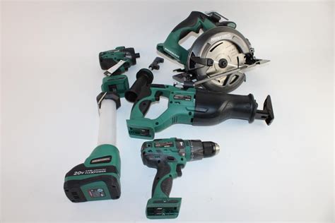 Masterforce Power Tools And Accessories Lot 5 Pieces Property Room