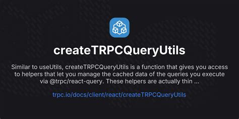 Createtrpcqueryutils Trpc