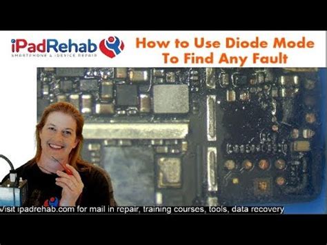 How To Use Multimeter DIODE MODE To Find ANY Motherboard Fault YouTube