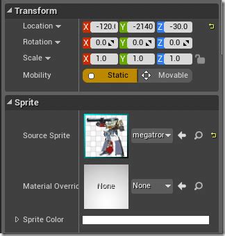 Unreal Engine Tutorial Part Three Sprites GameFromScratch