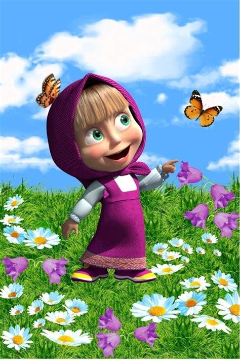 Pin De Zdenka Em Tetovania Marsha E O Urso Masha E O Urso Masha Eo