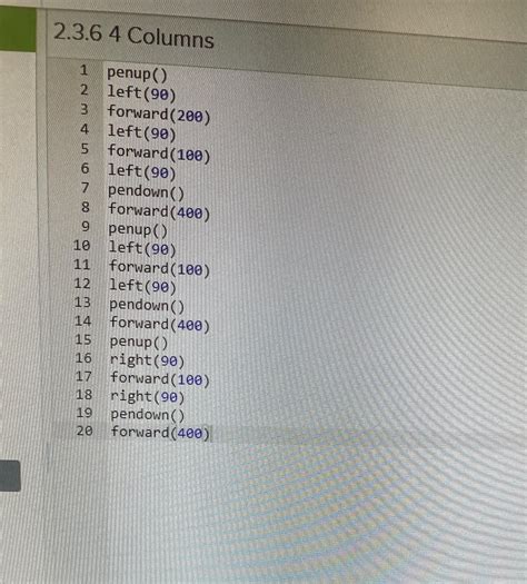 codehs python 2 3 6 4 columns r codehs python answers
