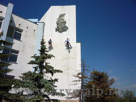 Высотные работы промышленный альпинизм в Крыму