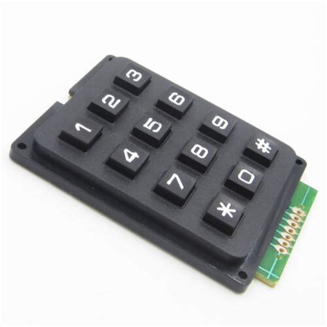 1pcs 4 X 3 Matrix Array 12 Keys 43 Switch Keypad Keyboard Module For