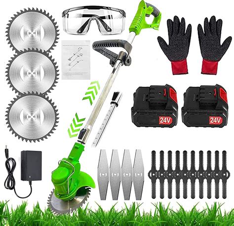 Weed Wacker Recortadora De Césped Eléctrica Inalámbrica De 90 A 472