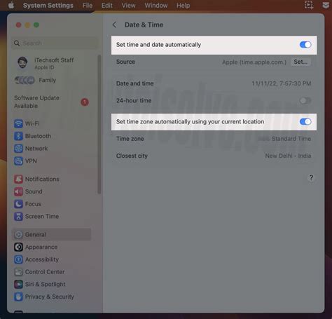 Fix Automatic Date Time Sync Wrong Date And Time Mac Sonoma