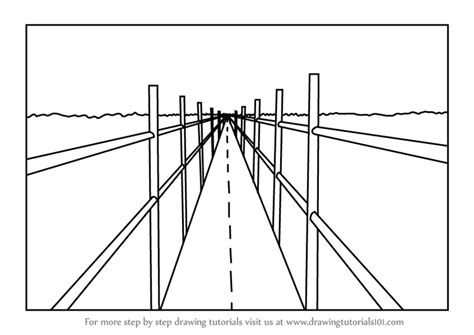 Bridge Perspective Drawing At PaintingValley Com Explore Collection Of Bridge Perspective Drawing