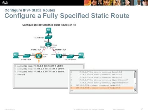 Instructor Materials Chapter 2 Static Routing CCNA Routing