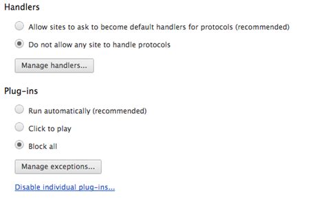 Privacy And Security Settings In Chrome