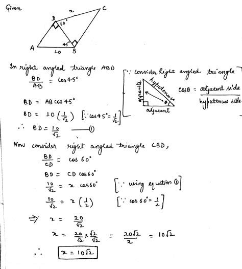 Solved Find The Missing Side Lengths Leave Answers As Radicals In Simplest Course Hero