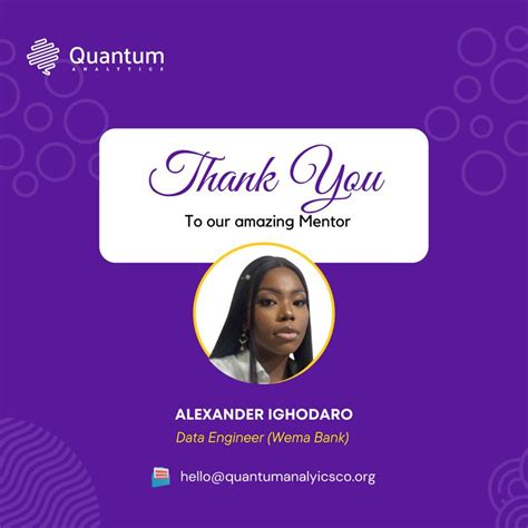 Quantum Analytics Ng On Linkedin Thankyou Quantumanalytics