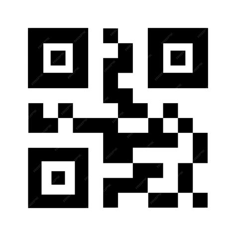 Premium Vector Vector Qr Code Example For Smartphone Scan