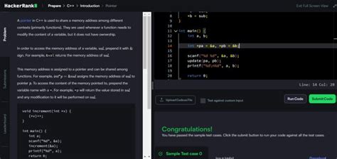 Day5 Codingjourney Hackerrank C Pointers Dsa Keepgrinding Raman Verma