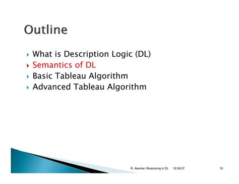 Reasoning In Description Logics Pdf