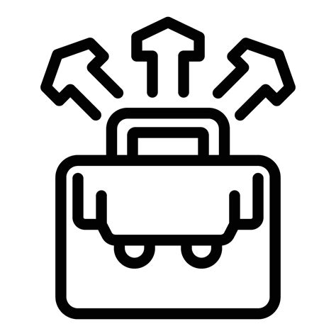 Business Decision Making Icon Outline Vector Corporate Problem Solving Vector Art At