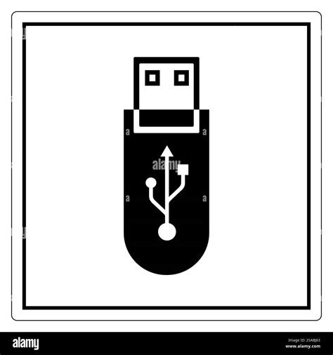 a simple black and white icon of a usb drive symbolizing digital storage and connectivity this