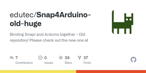 Github Edutecsnap4arduino Old Huge Binding Snap And Arduino