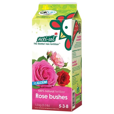 Acti Sol Rose Bushes Organic Fertilizer Happy Hydroponics