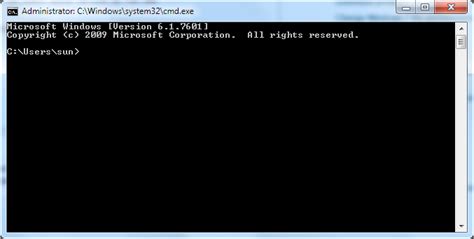 Command Prompt In Windows 7 Super User
