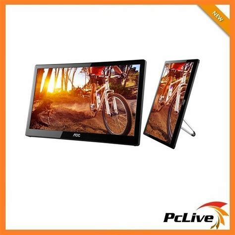 15 6 AOC E1659FWU Portable LED Monitor Widescreen USB 3 0 Powered Slim Light PCLIVE Computer