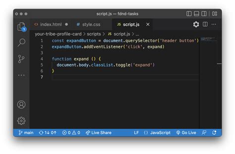 Your Tribe Profile Cardinstructionsmd At Main · Fdnd Taskyour Tribe Profile Card · Github