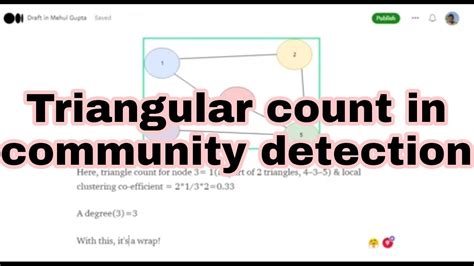 Understanding Triangle Count And Local Clustering Coefficient For Community Detection In Graphs