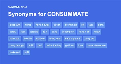 Another Word For Consummate Synonyms And Antonyms