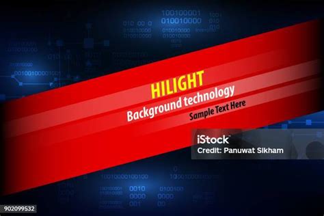 디자인 텍스트에 대 한 추상적인 기술 배경입니다 벡터 일러스트 레이 션 It 지원에 대한 스톡 벡터 아트 및 기타 이미지 It 지원 간판 개념 Istock