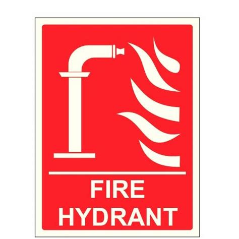 Fire Hydrant Sign Board At 5 Square Inch In New Delhi ID 14460549462