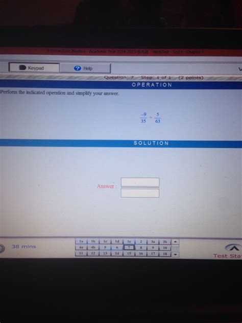 Solved Perform The Indicated Operation And Simplify Your Chegg
