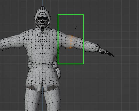 Выделять вершины при Mesh Object Has Vertices That Are Not Tied To Any Exportable Bones