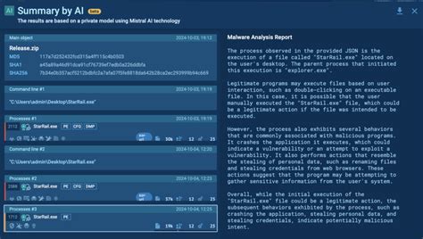 Private Ai Assistant For Malware Analysis In Any Run Sandbox Any Run