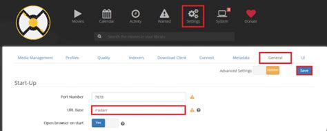 Configure Radarr Reverse Proxy Nginx Linux