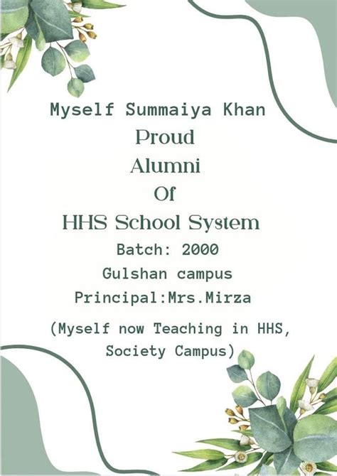 Summaiya Khan Posted On Linkedin