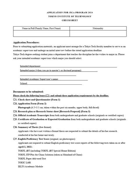 1 Check Sheet And Questionnaire Form 1 Autumn 1 Pdf Test Of English As A Foreign Language