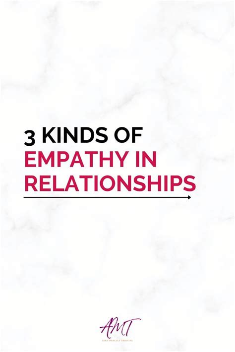3 Types Of Empathy In Relationships