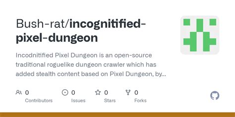 GitHub Bush Rat Incognitified Pixel Dungeon Incodnitified Pixel Dungeon Is An Open Source