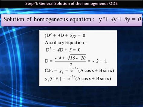 methods of solving ode ppsx programming languages computing
