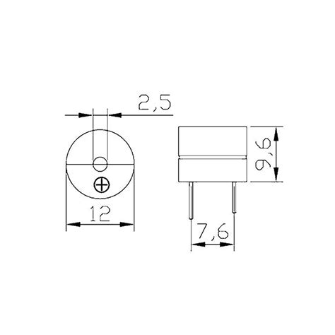 buzzer active electromagnetic speaker 5v ลำโพง บัสเซอร์ เปียโซ บีป บีพ