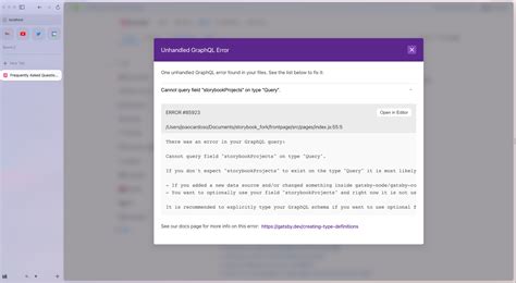 [bug] issue with development set up · issue 399 · storybookjs frontpage · github