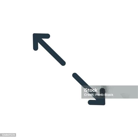 흰색 배경에서 격리된 전체 화면 벡터 아이콘입니다 개요 웹 사이트 디자인 및 모바일 응용 프로그램 개발을위한 얇은 라인 전체 화면 아이콘 얇은 선 전체 화면 윤곽선 아이콘