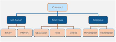 construct validity measurement flashcards quizlet