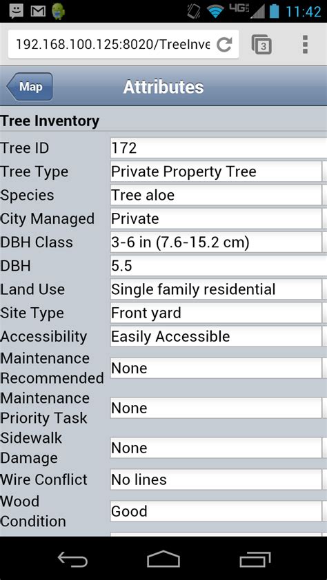 Arcgis Maps Sdk Javascript How To Create A Custom Attribute Inspector For Mobile App Using The