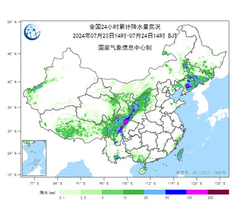 气象数据服务快报丨四川甘肃陕西辽宁等地出现强降雨 实况 降水 中心