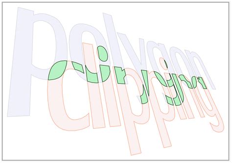 Algorithm Polygon Created By Subtracted Polygons Stack Overflow