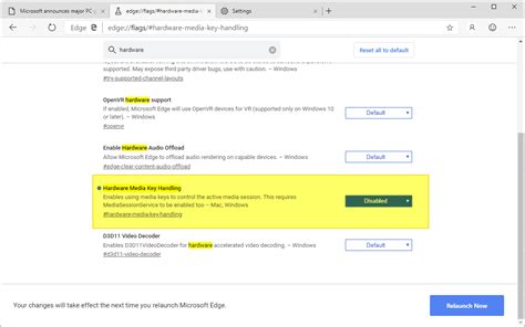 Microsoft Edge Chromium May Also Block Media Keys On Windows GHacks Tech News