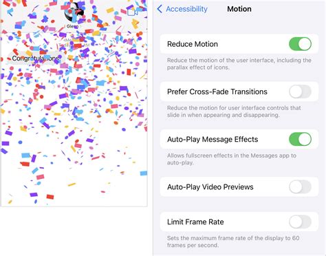 How To Disable Animation Effects In Messages For Iphone And Ipad Macworld