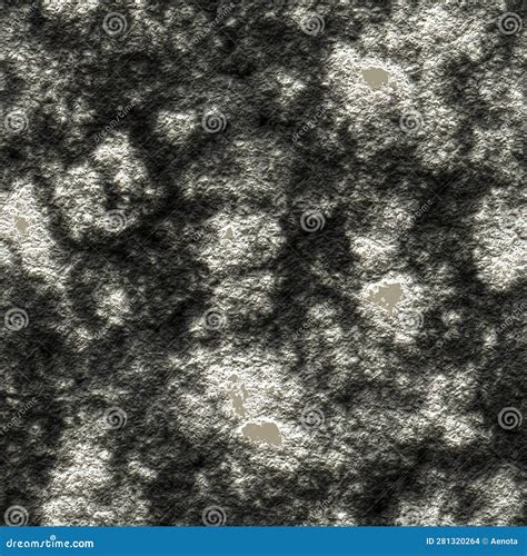 Seamless Untreated Granite Pattern Royalty Free Stock Image